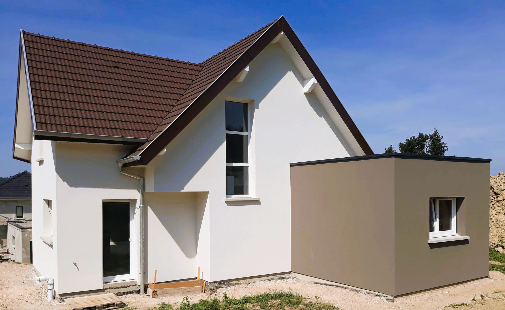 Extension maison béton Mulhouse, Agrandissement maison 68 | Galista